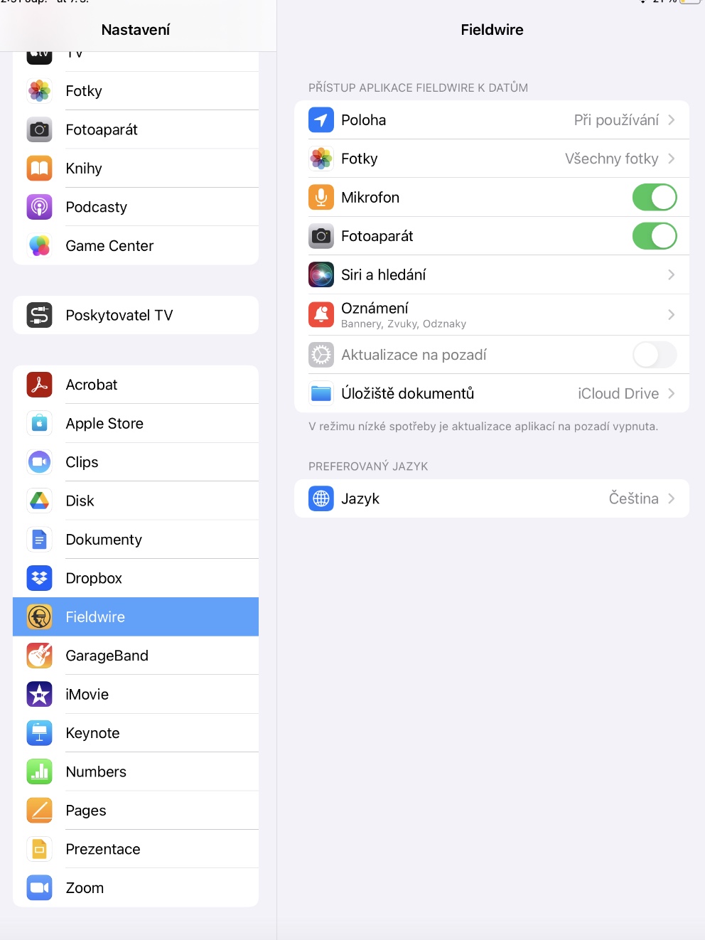 Oznámení – Centrum podpory