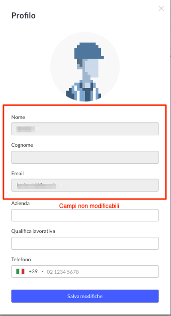 Come posso aggiornare il mio indirizzo email e le altre informazioni del profilo? – Help Center