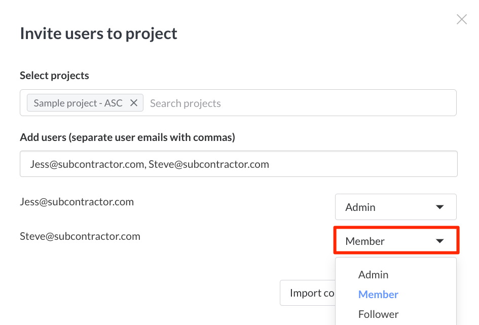 How to Invite or Remove a User from Accounts or Projects – Knowledge Base