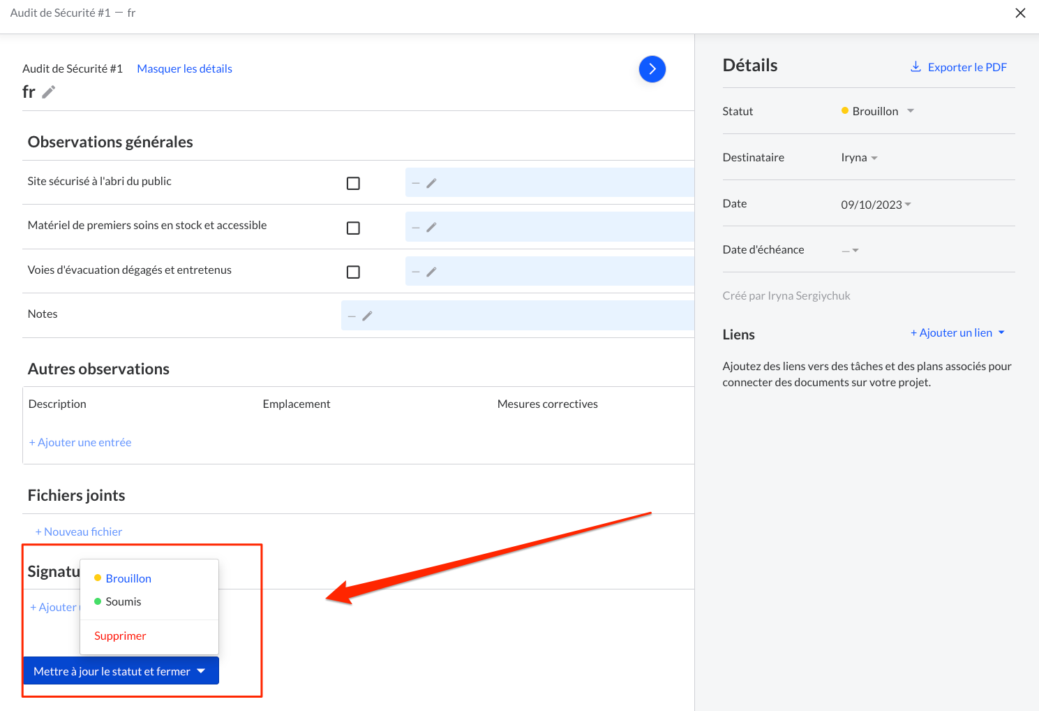 Comment publier, soumettre, exporter et/ou partager vos formulaires ...