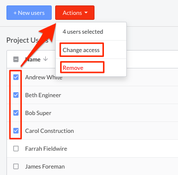 How to Invite or Remove a User from Accounts or Projects – Knowledge Base