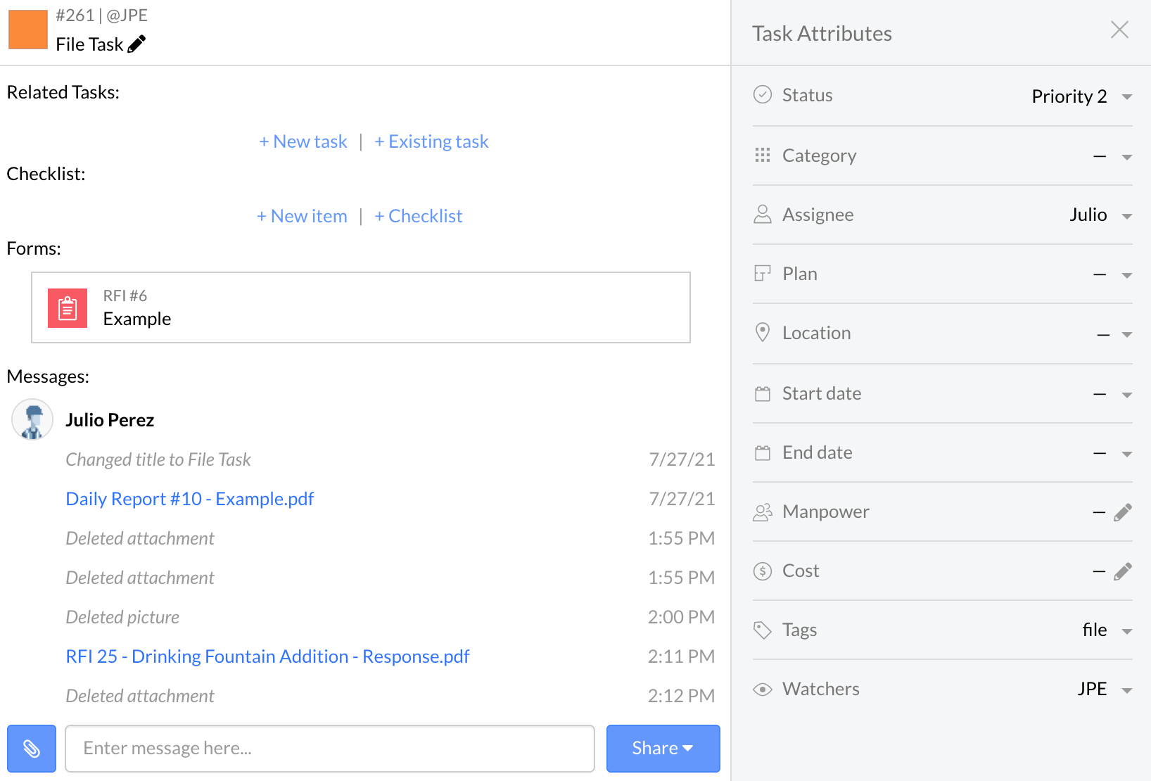 Q&A: How do I include files in my detailed report? – Knowledge Base