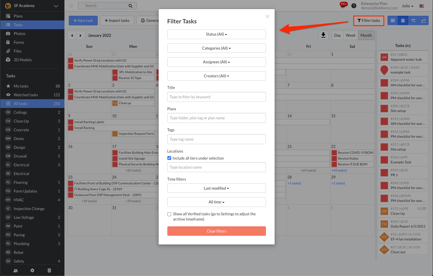 How do I use the Calendar view? – Knowledge Base